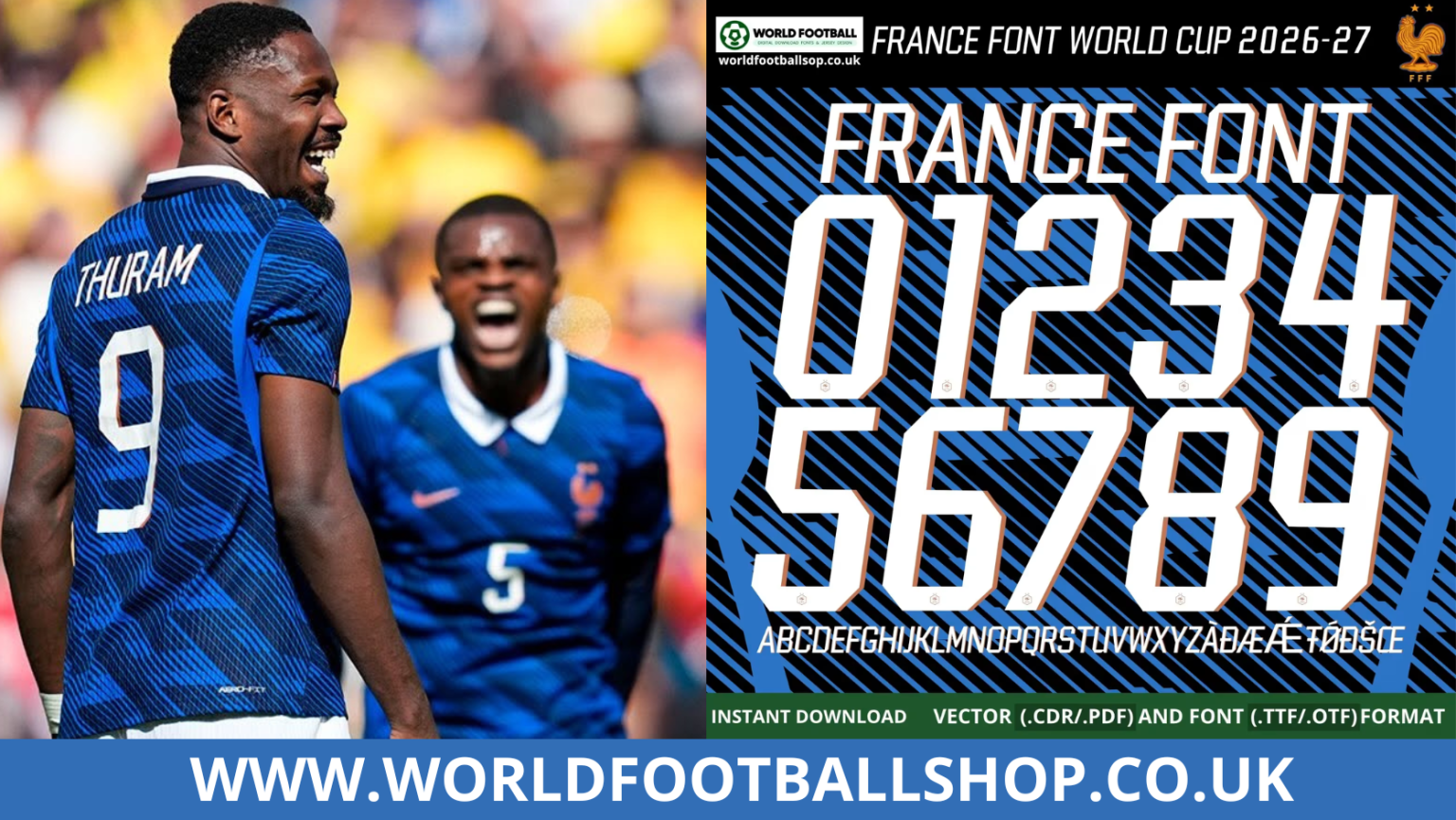 France Font Home World Cup 2026 | TTF, OTF & Vector (CDR, PDF) - World ...